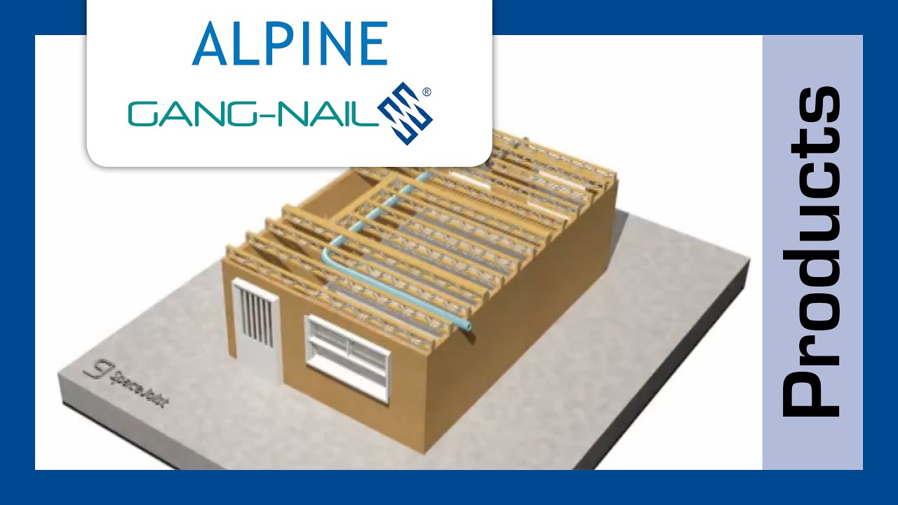 SpaceJoist Metal Web Floor Installation II - YouTube