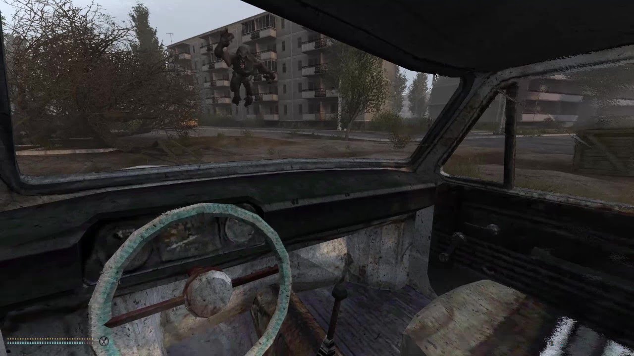 STALKER Anomaly - First experience in a car - YouTube