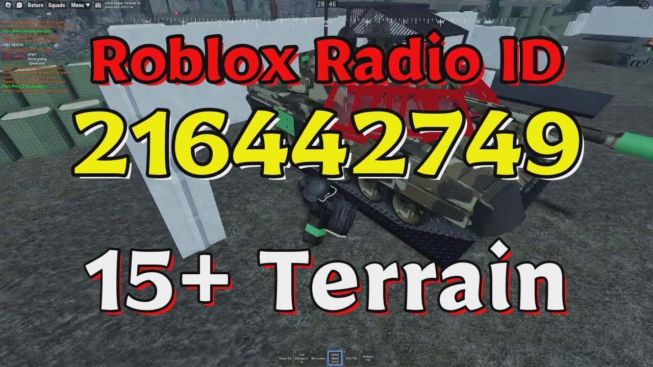 Terrain Roblox Radio Codes/IDs - YouTube