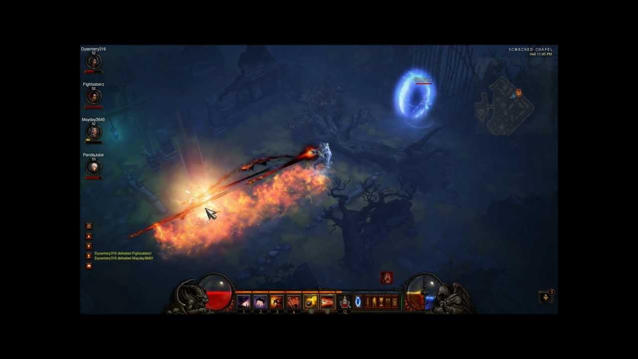 Diablo III Multiplayer PVP- Free for All HD - YouTube