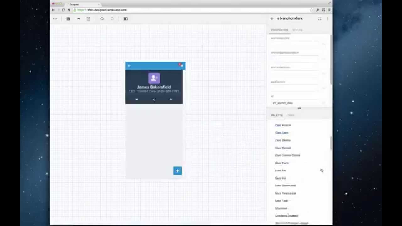 Salesforce UX Prototype with Polymer Designer - YouTube