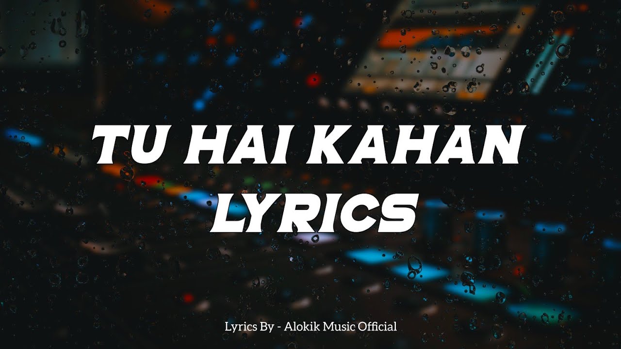 Aur Tu Hai Kahan (Lyrics) | Raffey Usama - Ahad - YouTube