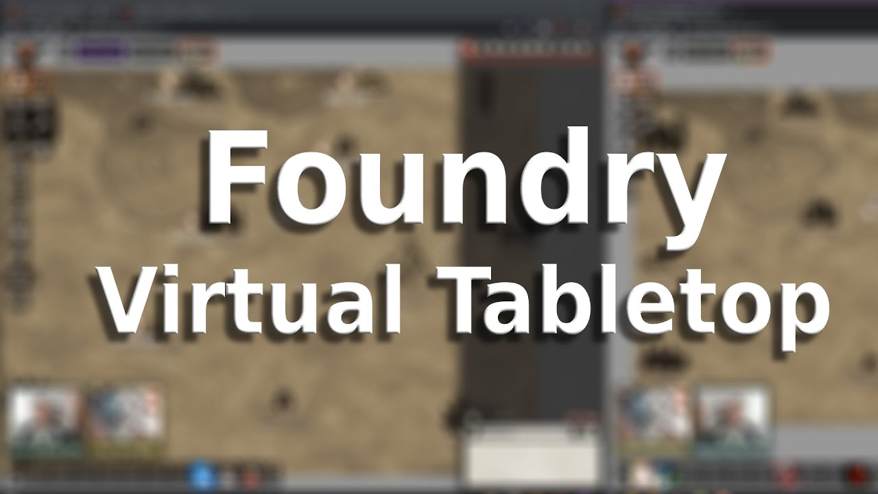Foundry Virtual Tabletop - Spotlight - YouTube