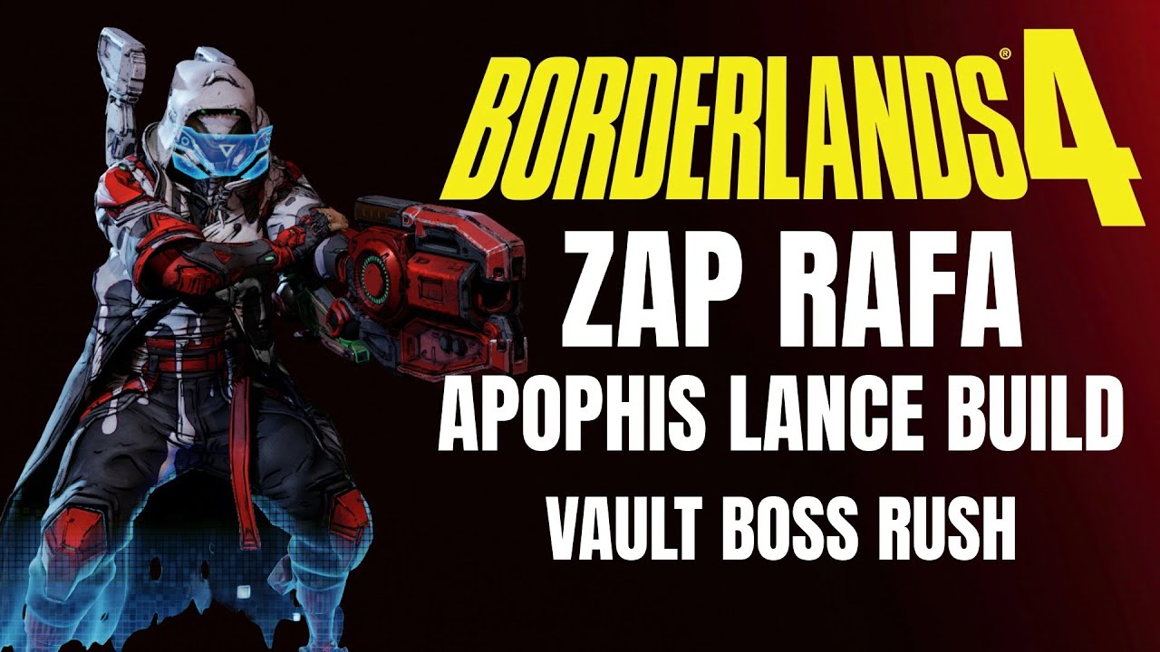 Rafa Apohpis Lance Build Vault Boss Rush - Borderlands 4 - YouTube