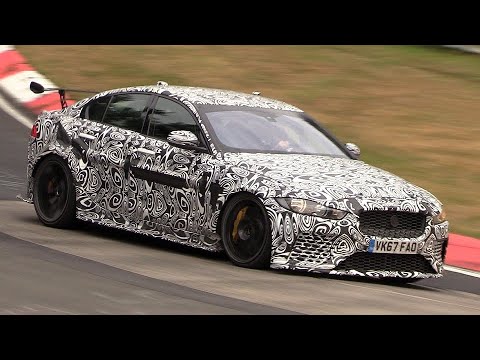 Jaguar XE SV Project 8 - Exhaust SOUNDS On The Nurburgring!
