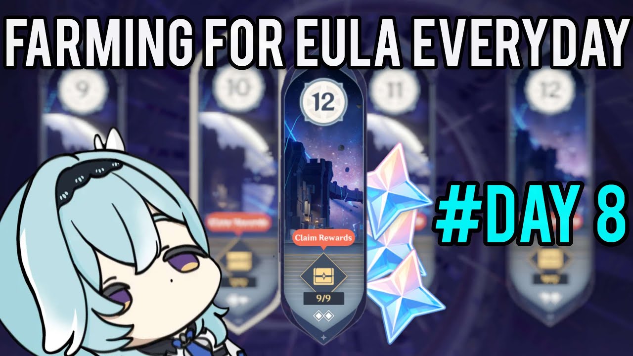 Farming For Eula Everyday Until Eula is Rerun Day 8(Genshin Impact ...