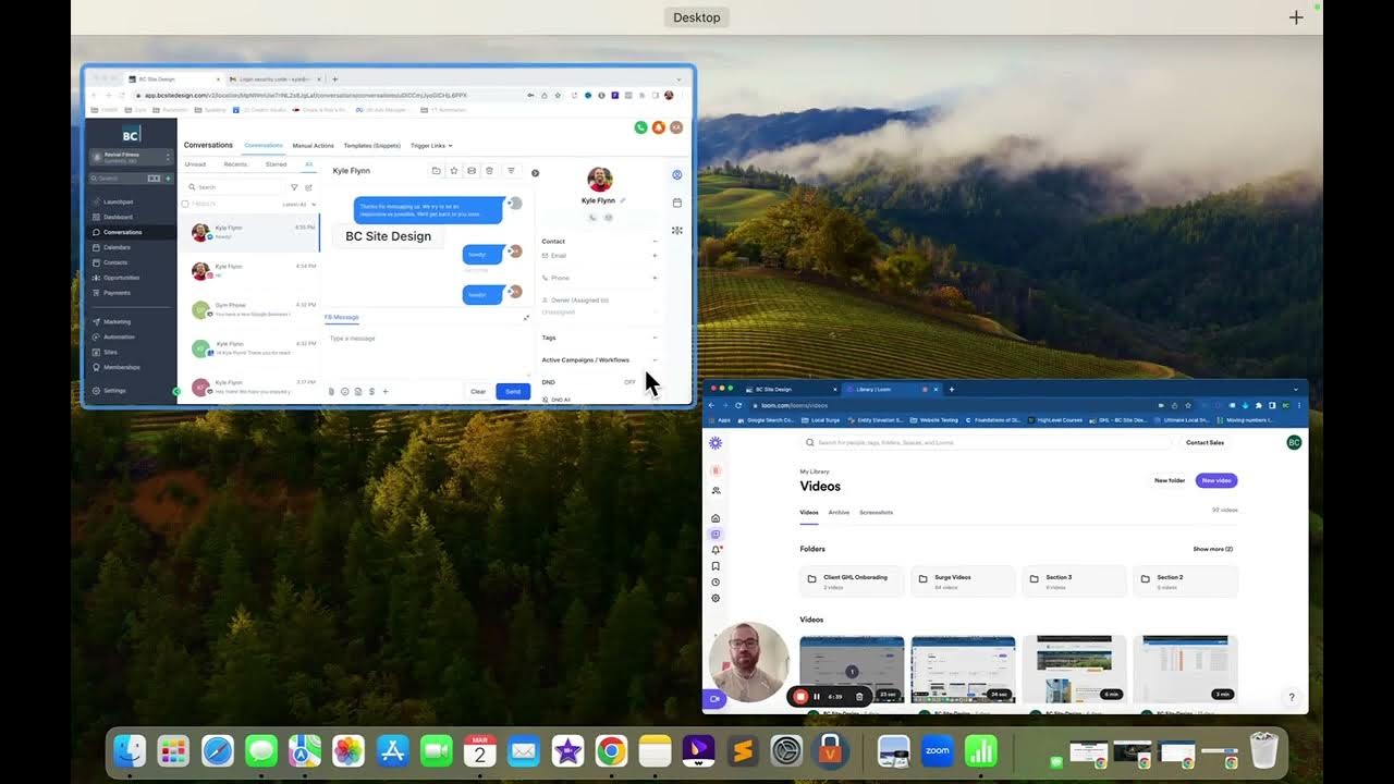 CRM Client Walkthrough Desktop App - YouTube