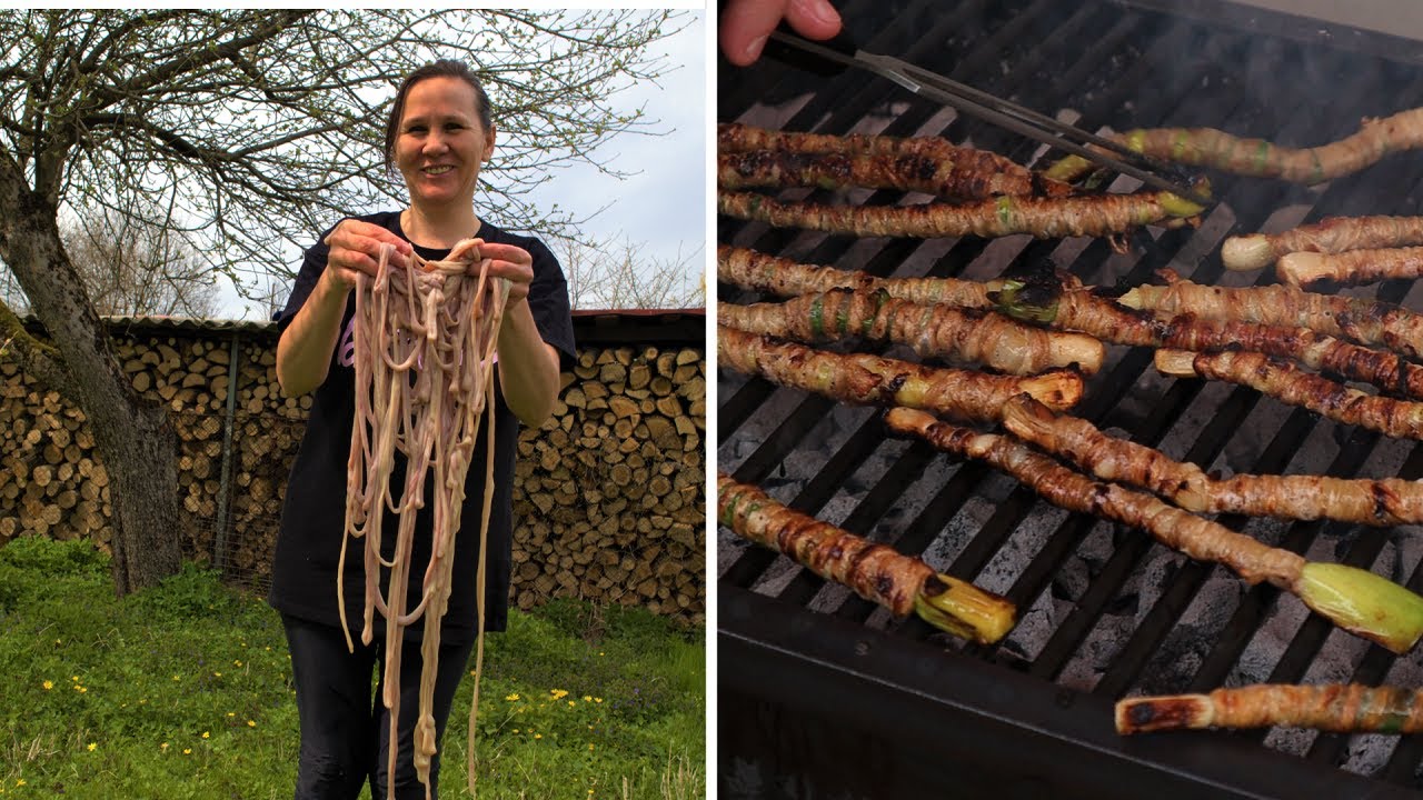 Grilled Lamb Intestines Delicates - YouTube