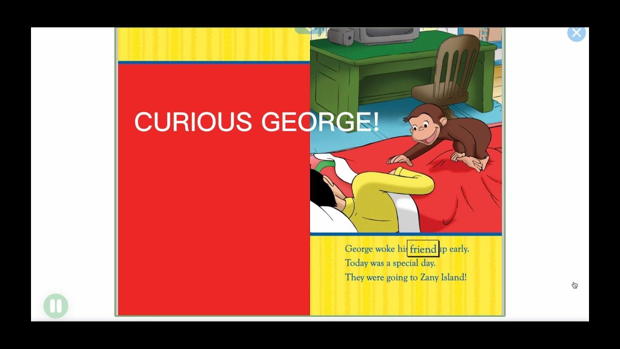 CURIOUS GEORGE ROLLER COASTER @Storiesgalore4us - YouTube