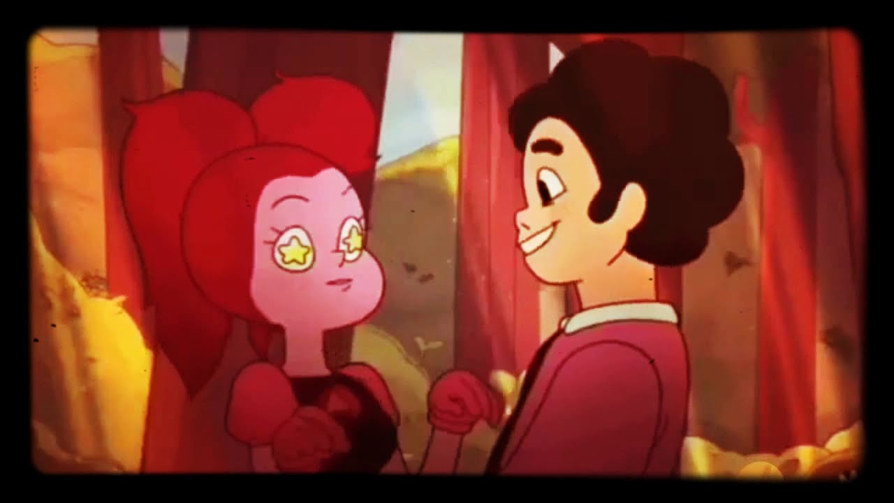 Steven kiss spinel♥ (CREDIT TO THE PERSON WHO DID THIS VIDEo!) - YouTube