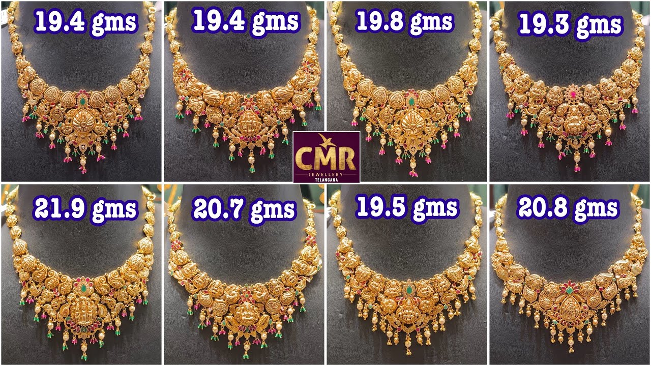 Lightweight nakshi necklaces with detailed price 😱😍 | gold lightweight ...