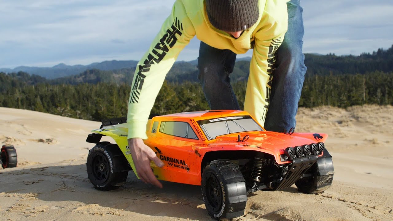 1/5 Scale Large RC Sand Dunes Paddle Tires HPI Baja 5b Sand Rail MCD W5 ...