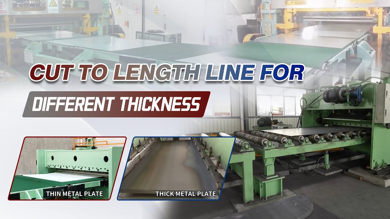 What Can Coil Cut To Length Line Do? KINGREAL 2000*20MM Range CTL Line ...