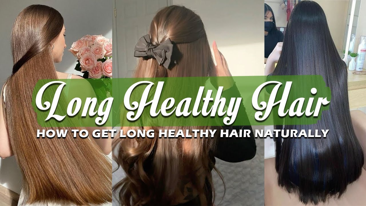 HOW TO GET LONG HEALTHY HAIR NATURALLY! 5 Secrets for Long Hair - YouTube