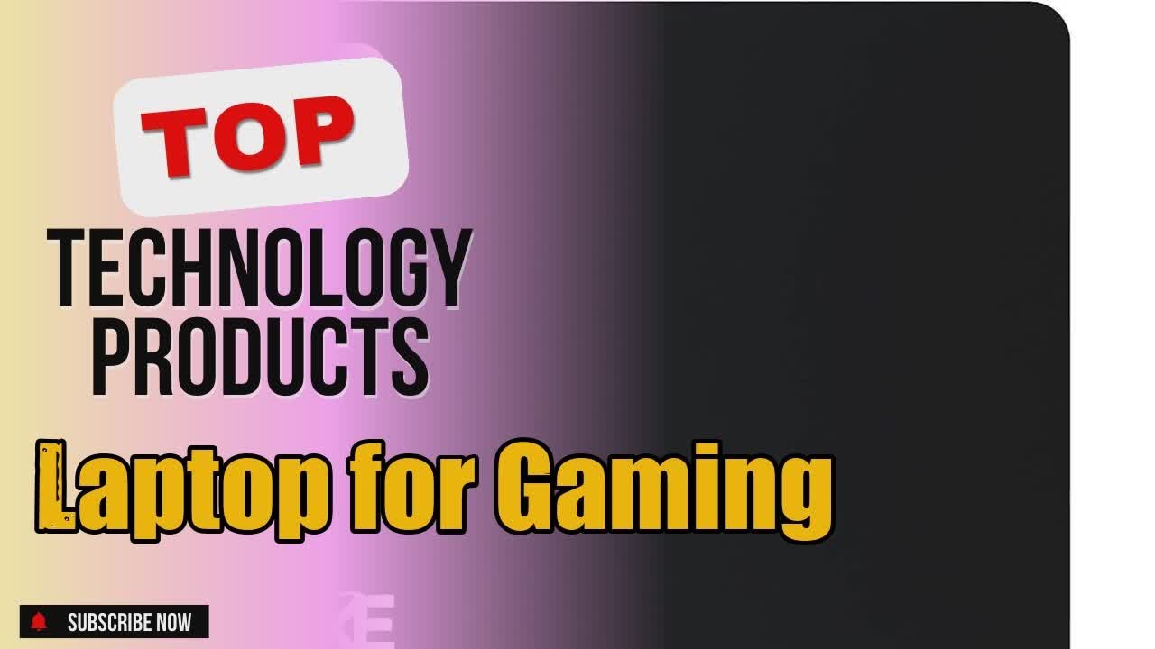 Top 5 Technology products about Laptop for Gaming BEST of 2024 - YouTube