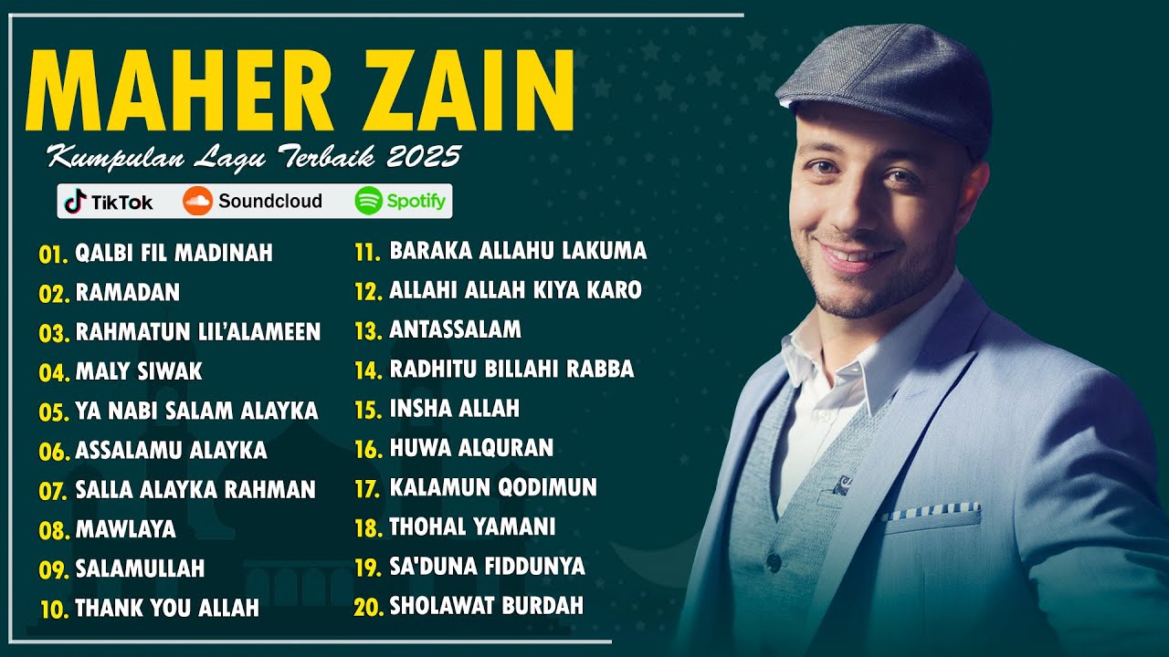 Top Maher Zain Songs | Koleksi Lagu Terbaik | Rahmatun Lil'Alameen ...