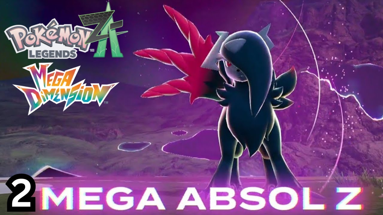 Mega Absol Z | Pokémon Legends ZA Mega Dimension DLC | Episode 2 - YouTube