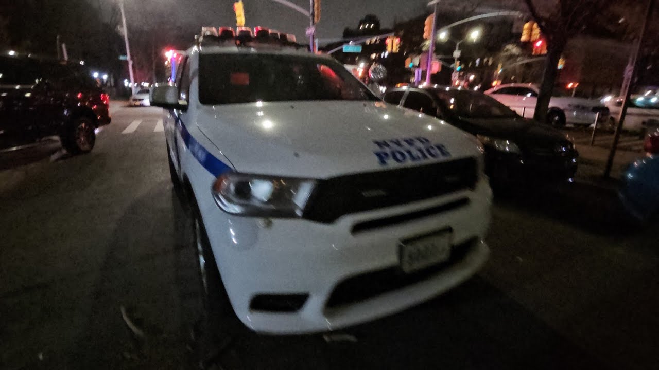 NYPD Patrol Borough Brooklyn South Dodge Law Durango On Scene Of A 4th ...