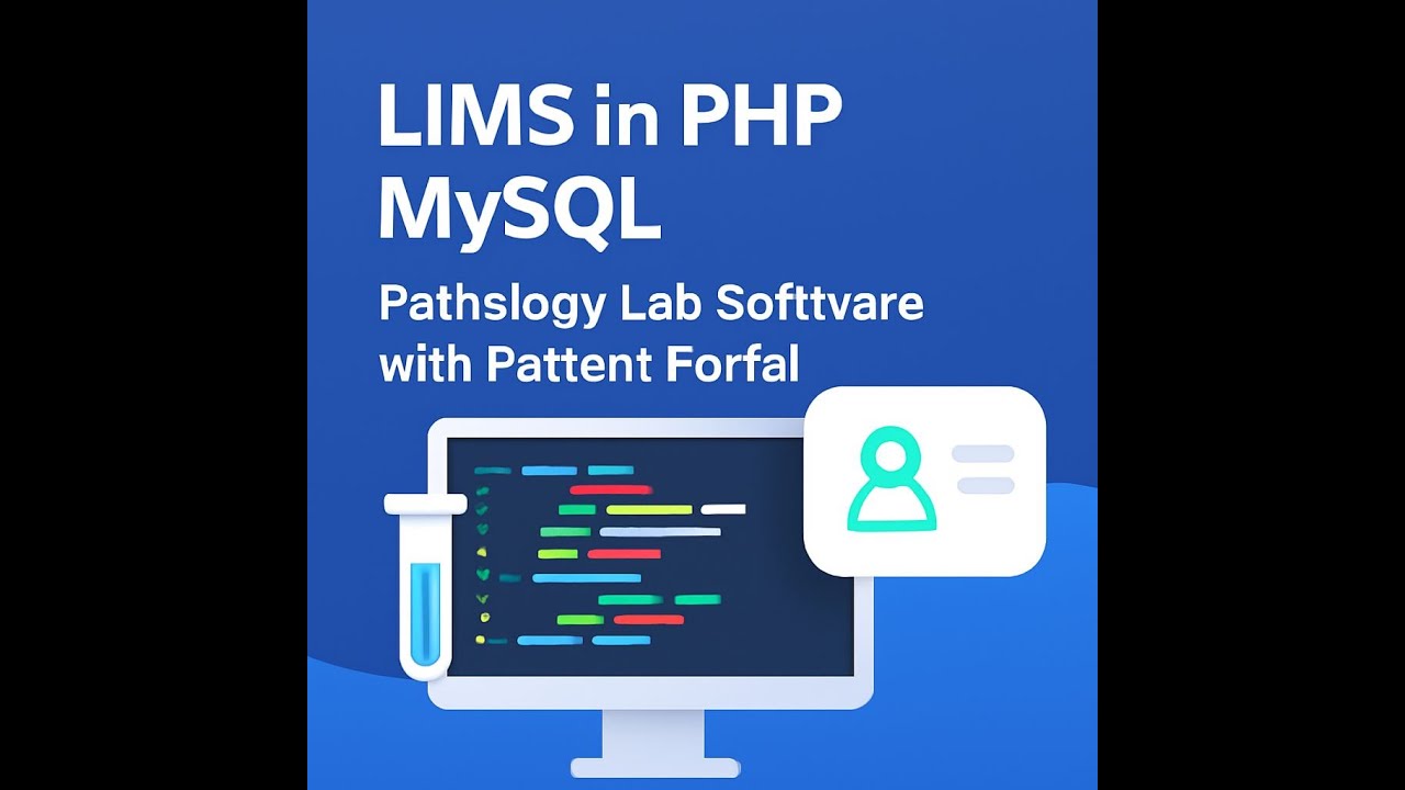 Laboratory Management System (LIMS) in PHP MySQL | Pathology Lab ...