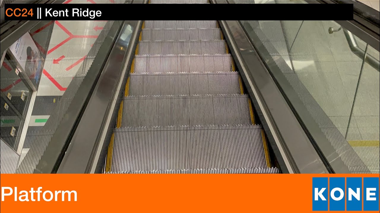 Kent Ridge MRT Station || Kone Escalator (Platform) - YouTube