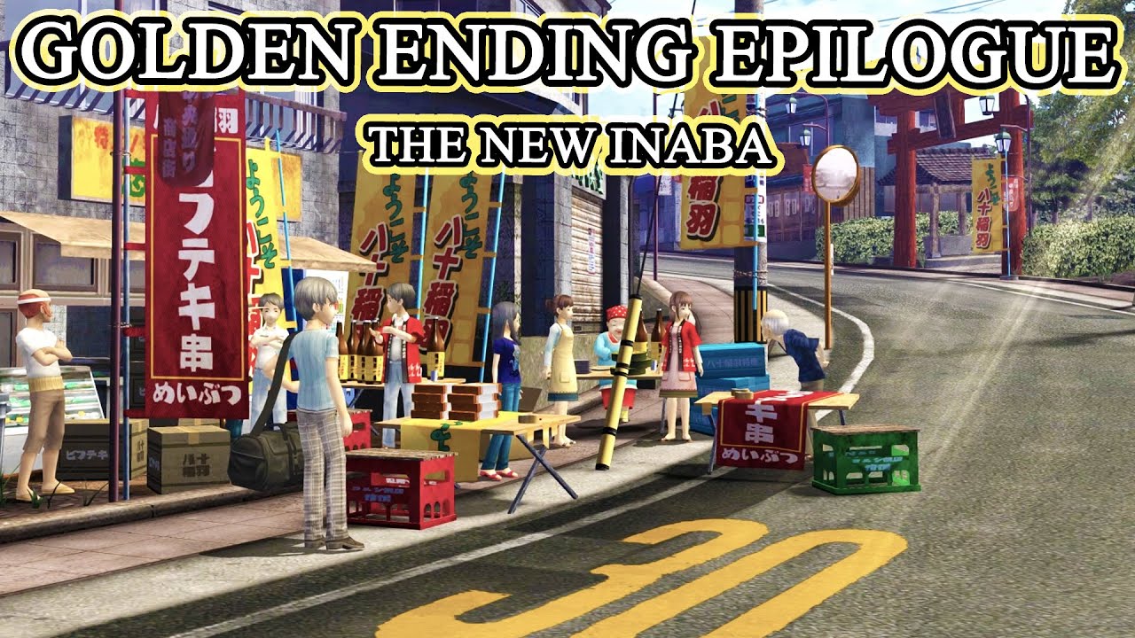 P4G 04/10 INABA REVISIT TRUE GOLDEN ENDING EPILOGUE JAPANESE DUBBED ...