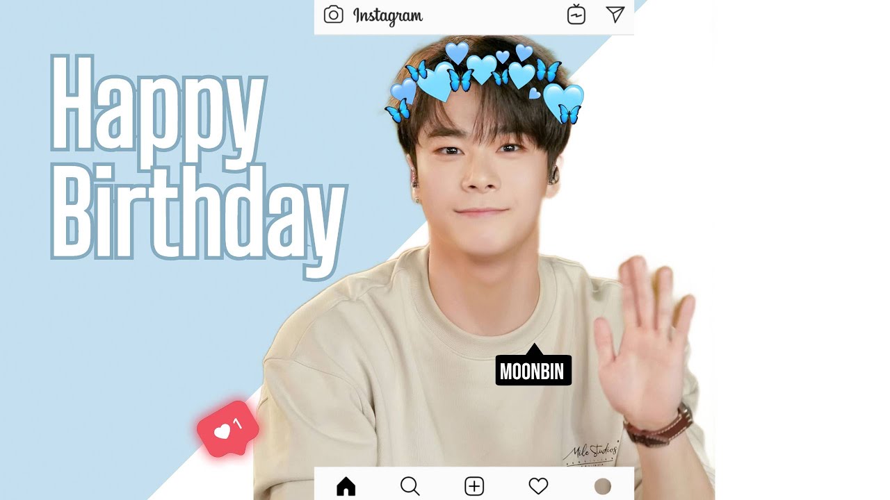 Happy Birthday Moonbin - ASTRO 아스트로 - YouTube