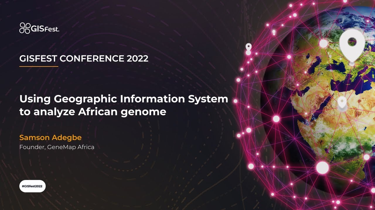 Using Geographic Information System to analyze African genome - YouTube