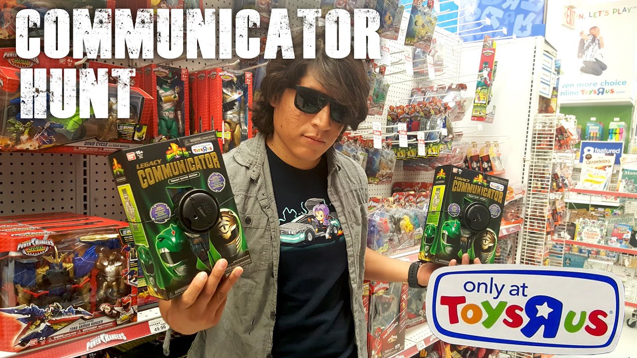 Mighty Morphin Power Ranger Legacy Communicator Hunt - YouTube
