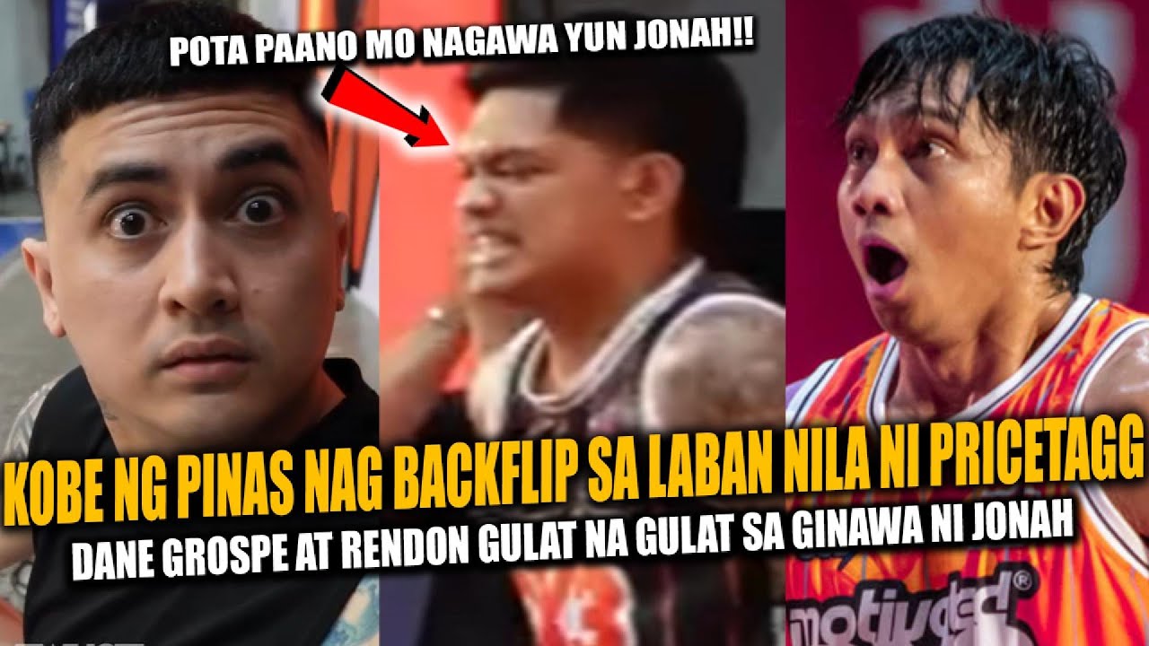 KOBE NG PINAS NAG BACKFLIP LANG SA LABAN NILA NI PRICETAGG RENDON AT ...