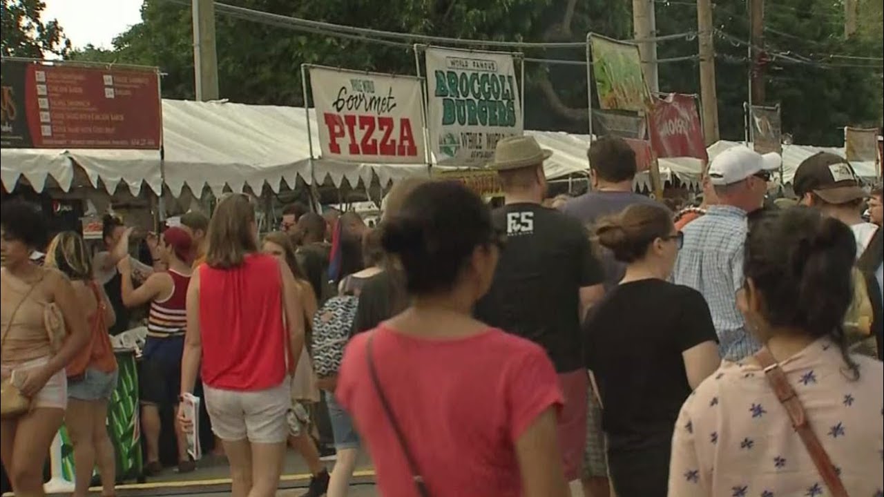 Comfest back on after rain delay - YouTube