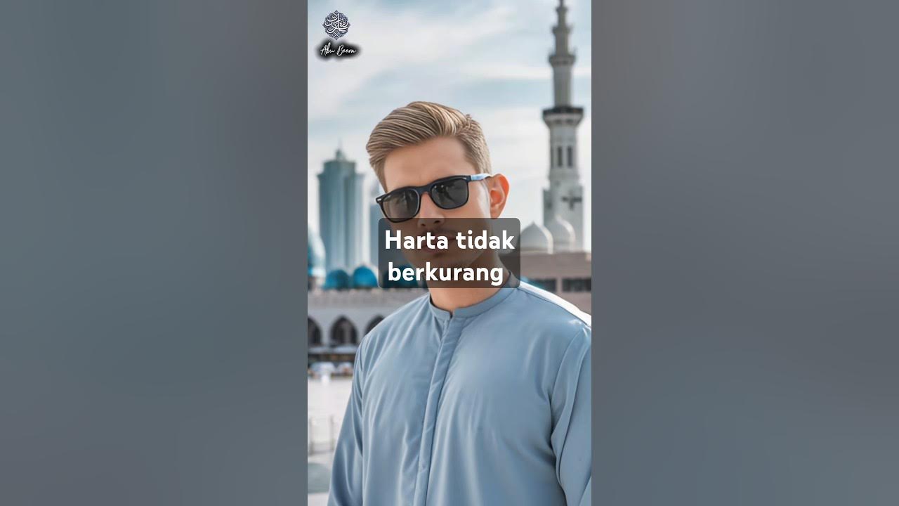 Harta tidak berkurang karena sedekah. - YouTube