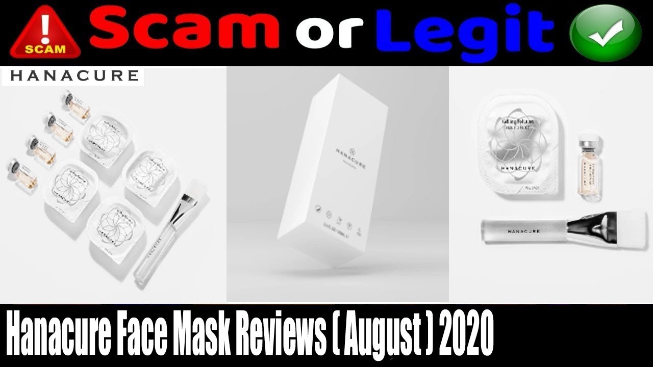Hanacure Face Mask Reviews [August 2020] Legit or a Fake Scam? | Scam ...