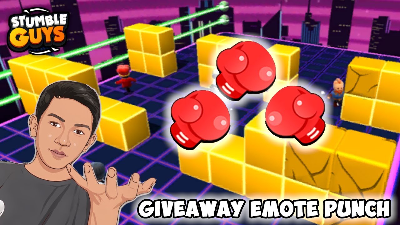 Giveaway 10 Emote Punch Special #StumbleBillionStars - YouTube