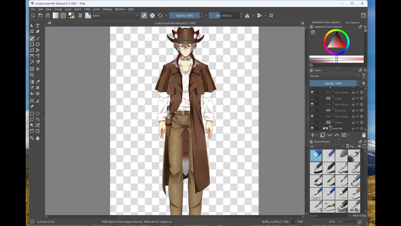 I learn how to rig my own model in Live 2D Cubism Part 3 - YouTube