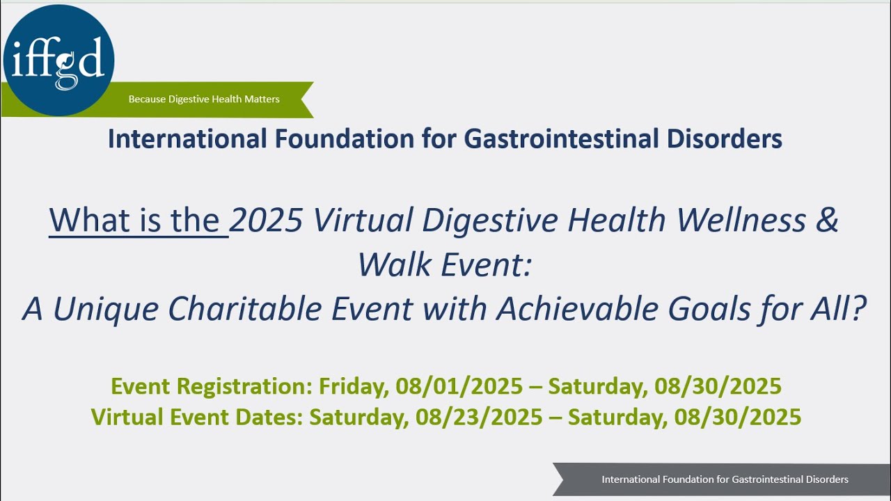 IFFGD's Virtual Digestive Health Wellness & Walk Event: What is it ...