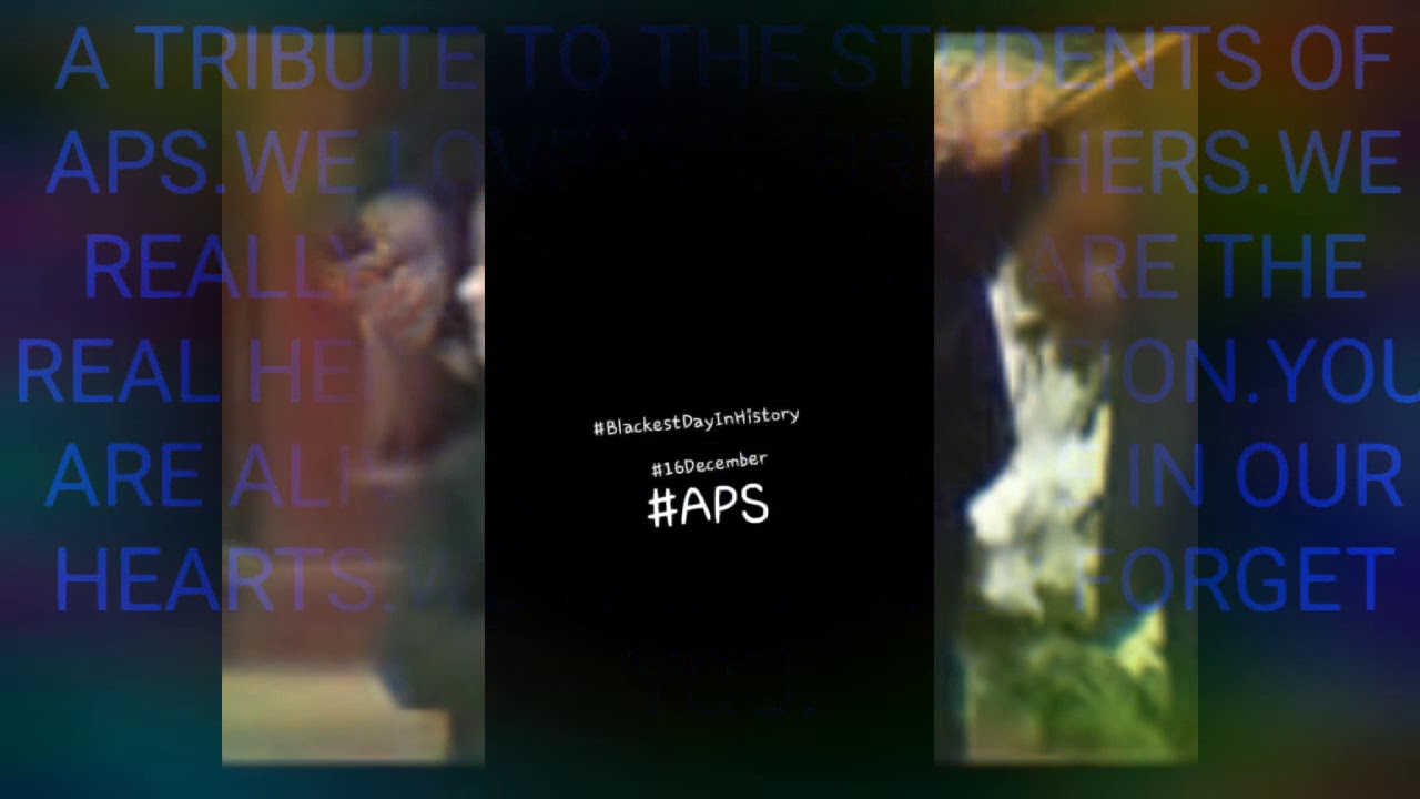 Baba mere pyary baba song.A beautiful tribute to the shaheed's of APS ...