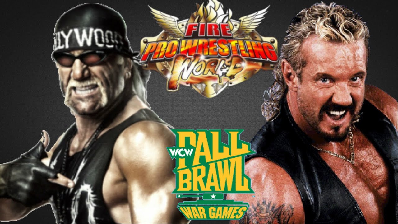 WCW Fall Brawl 1998 – Fire Pro Wrestling World: Classic Cards - YouTube