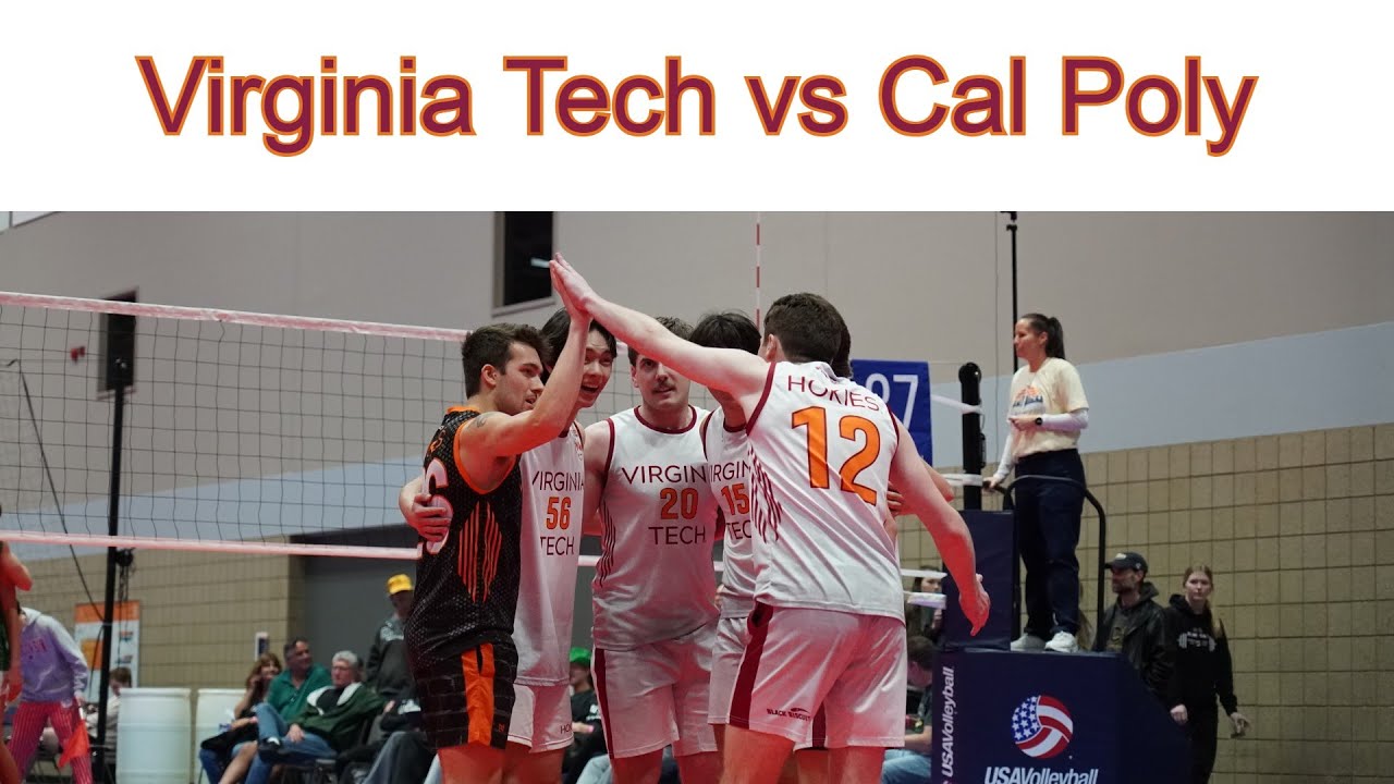 VT vs Cal Poly SLO (2024 NCVF Nationals Pool Play) - YouTube