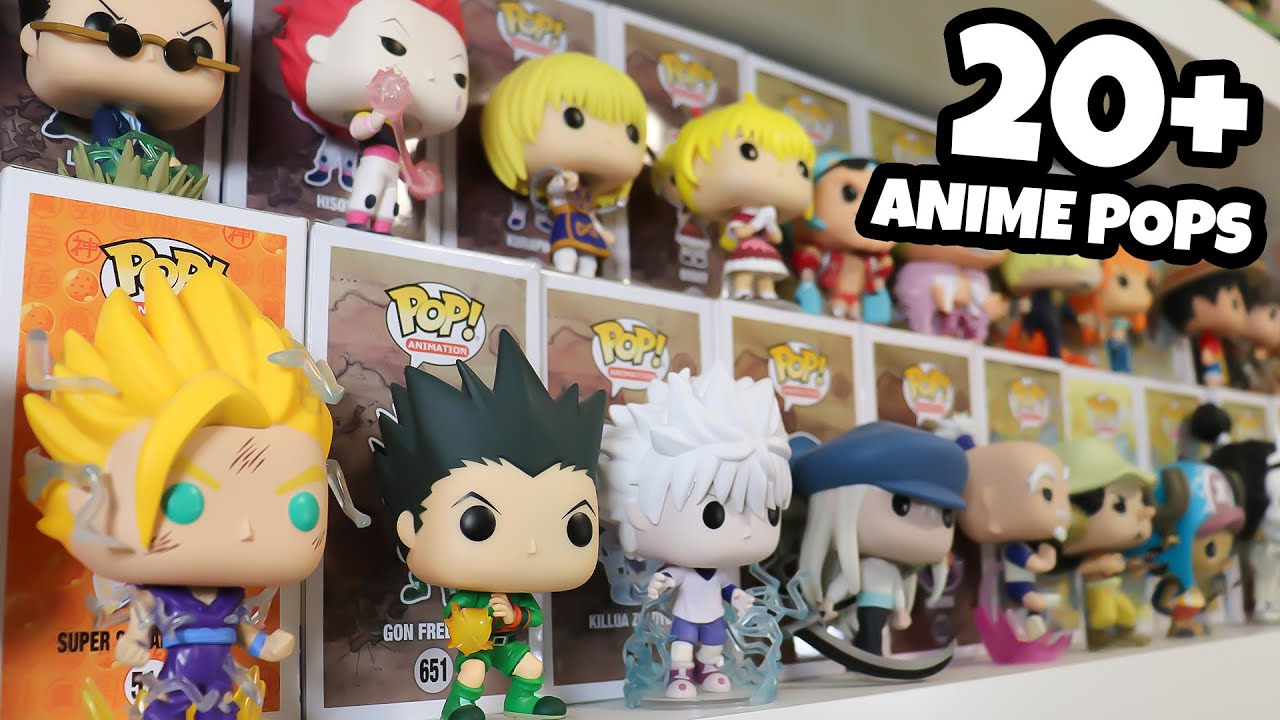 My FULL Anime Funko Pop Collection 2024! | DBZ, One Piece, Naruto, and ...