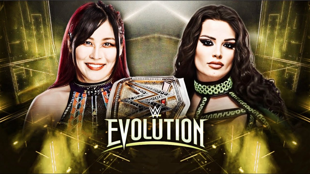IYO SKY VS PAIGE | WWE 2K24 | EVOLUTION PPV HIGHLIGHTS - YouTube