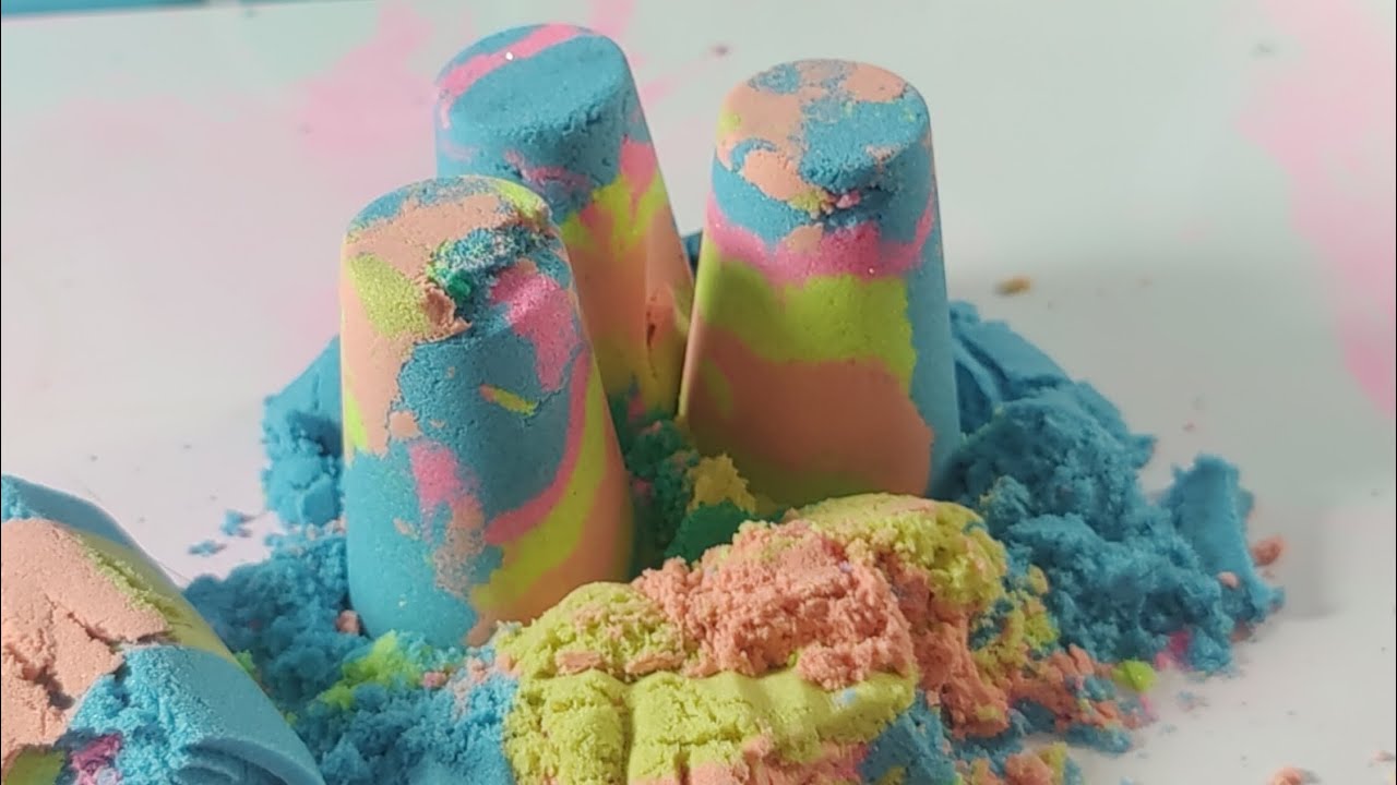 Relaxing Kinetic Sand Cutting and Slicing Compilation - 49 - YouTube