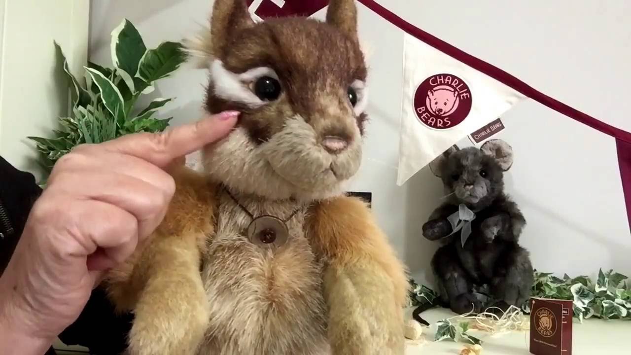 Charlie Bears Chase the Chipmunk CB151590 - YouTube