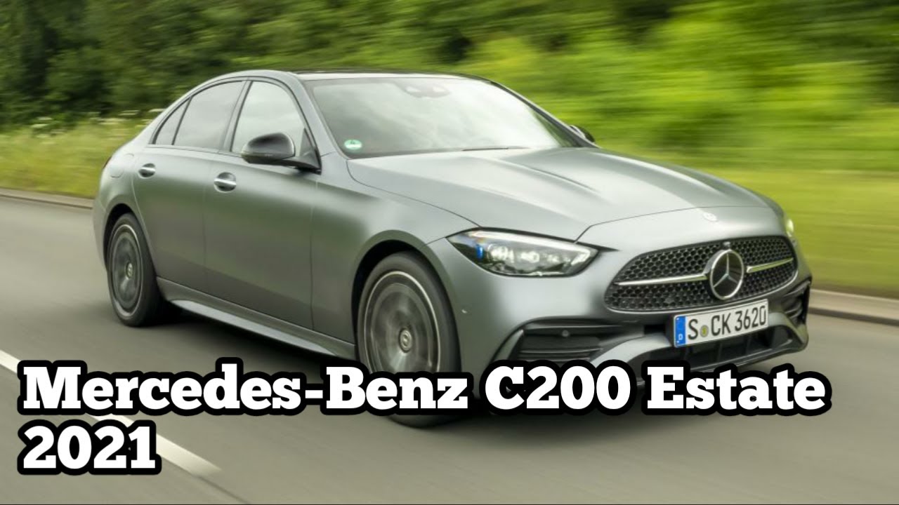 Mercedes-Benz C200 Estate 2021 review - YouTube