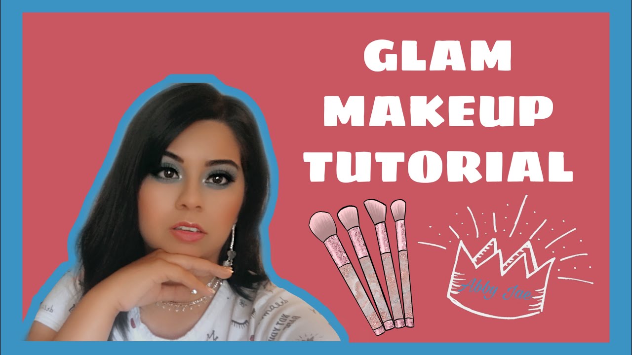 GLAM MAKEUP TUTORIAL | BY ABBY JAE - YouTube