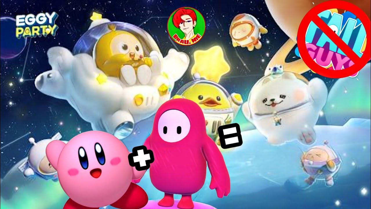 KIRBY sin COPYRIGHT juega ¿FALL GUYS? 🥴 - YouTube