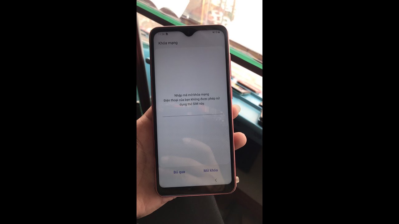 Galaxy A21 SC-42A Unlock Network - Mở Mạng (Mua code) - YouTube