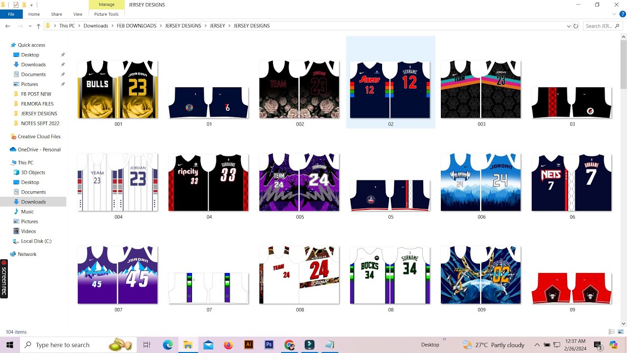 FREE FREE JERSEY DESIGNS TIFF FILES AND AI - YouTube