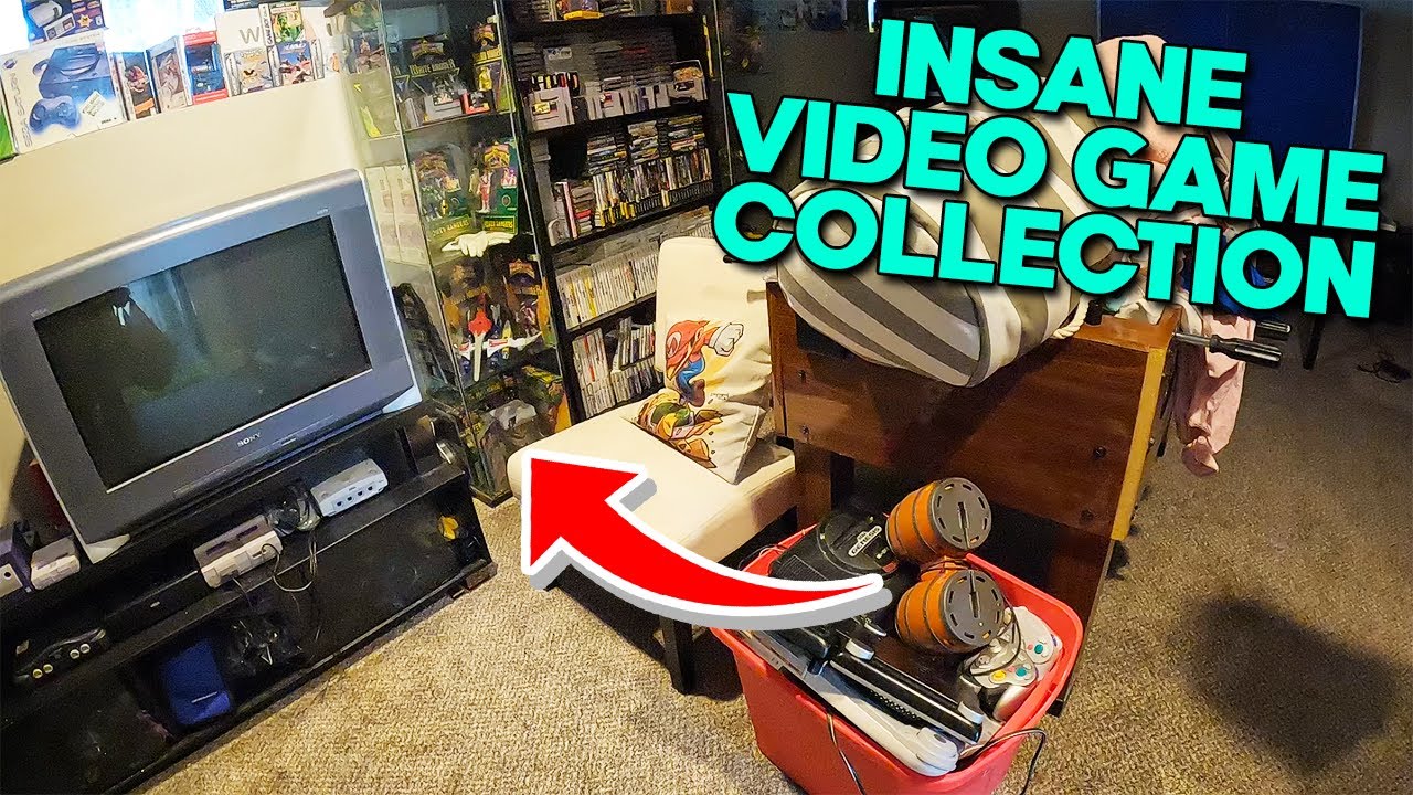 INSANE Video Game Collection Found at Yard Sale - YouTube