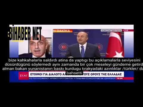 YUNAN  SPİKER DOĞU AKDENİZ' DEKİ  TUTUMU SERT  BİR ŞEKİLDE ELEŞTİRDİ!!TÜRKİYENİN ŞAKASI YOK DEDİ!!!