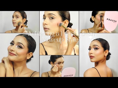 Clean makeup look | Natural Step-by-Step Clean Makeup Tutorial for a ...